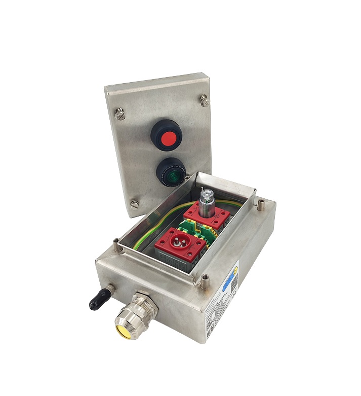 Exproof - Quintex control stations in stainless steel